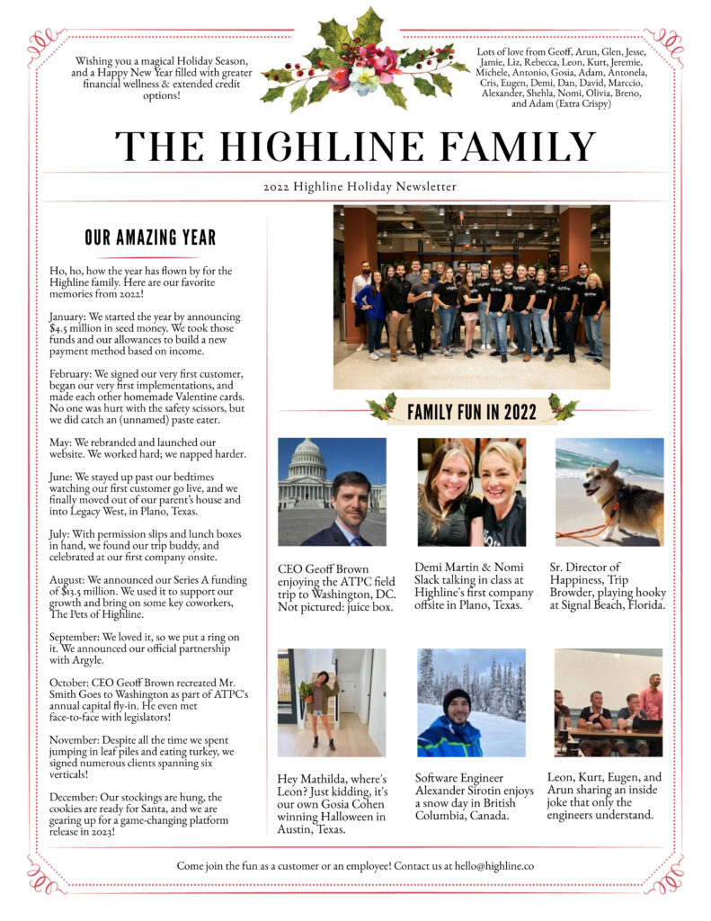 Highline Experiences Rapid Growth for 2022 - Highline